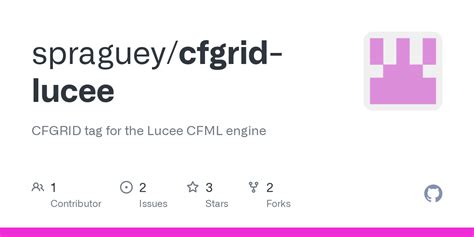 Github Spragueycfgrid Lucee Cfgrid Tag For The Lucee Cfml Engine