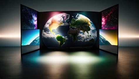Premium Ai Image Ai Generated Illustration Of Lcd Screens Is Use For