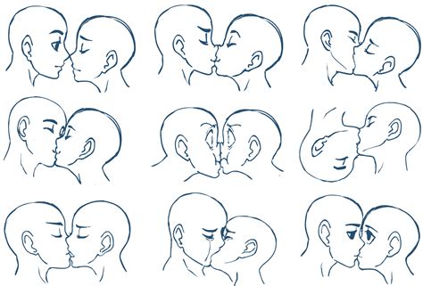 Anime Kisses By Sonicrocksmysocks On Deviantart Drawings Kissing