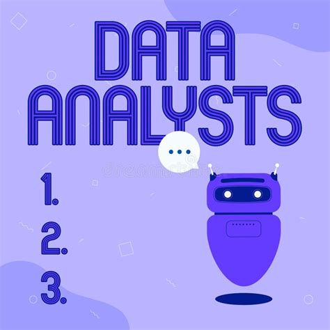 Sign Displaying Data Analysts Business Approach Programmer Design And