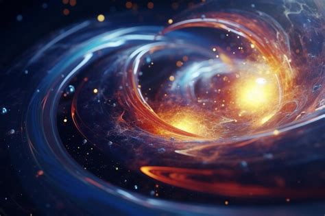 Premium Photo Abstract Interpretation Of Temporal Currents Inter 00025 03