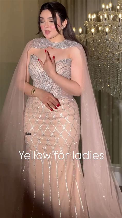 ‎يلو للفساتين‎ Hand Made Dress Luxury Women 2025 Summer Collection