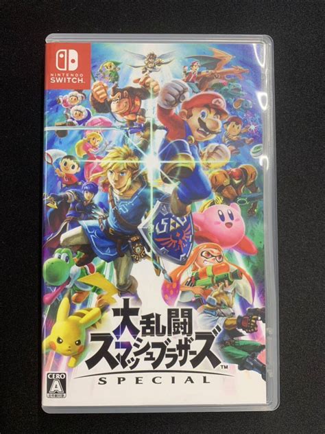【目立った傷や汚れなし】【1円スタート】nintendo Switch 任天堂 ニンテンドースイッチ ソフト 大乱闘スマッシュブラザーズ