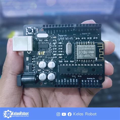 Jual Uno Compatible Built In Wifi Atmega328p Pu Esp8266 12f Arduino