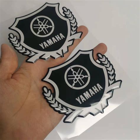 Yamaha Emblem Sticker Design D Resin Sticker For Motorcycle Decals And Stickers Shopee Singapore