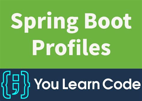 You Learn Code On Linkedin Spring Boot Profiles