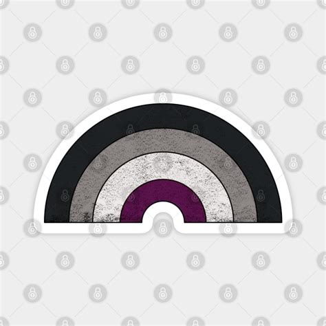 Asexual Rainbow Flag Asexual Flag Magnet Teepublic