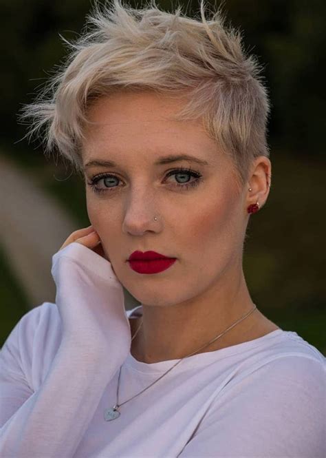 Edgy Pixie Haircuts Short Hairstyles 2016 2017 Most Pin On Shorter Hair