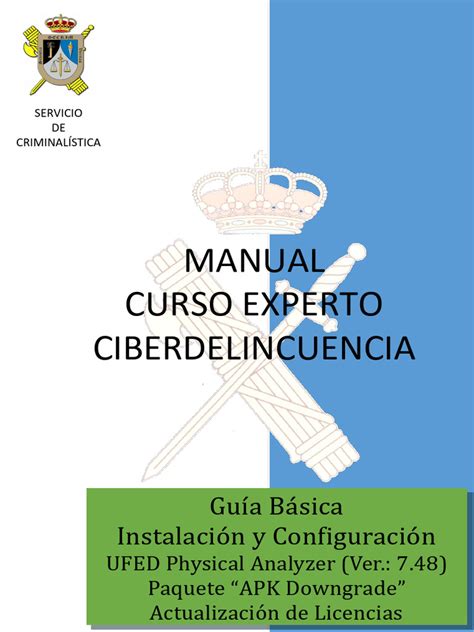 Manual Instalacion Y Configuración Ufed Physical Analyzer Y Más Pdf