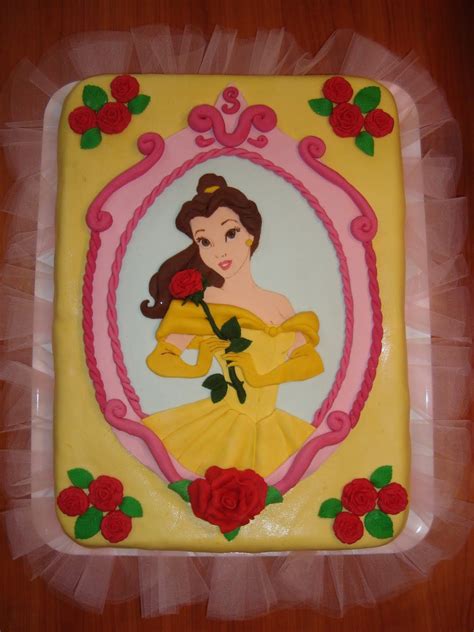 Princess Belle Cake