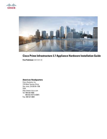 Cisco Prime Infrastructure Installation Guide Manualzz