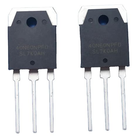 40n60npfd Igbt Transistor Reliable Voltage Regulation