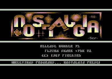 CSDb Flying Shark 7DH V2 By Nostalgia 2023