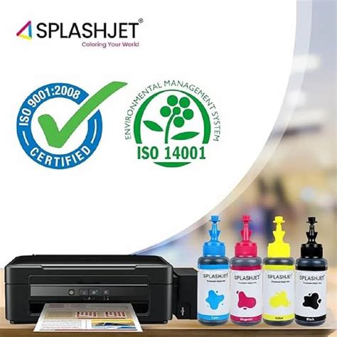 Splashjet 664 673 Compatible Ink For Epson Ink Tank Printer Liquid 70gm At Rs 104 Bottle In