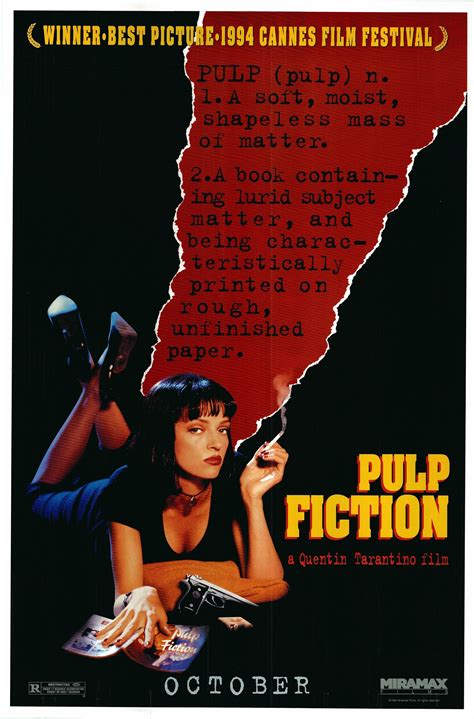 Prints 1994 Movie Poster Pulp Fiction Music Movie Posters Etna Pe