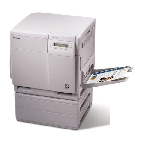 Tektronix Phaser 740 User Manual Pdf Download Manualslib
