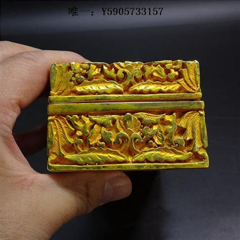 古玩大清乾隆年制官窯金器擺件高浮雕金龍線香盒古代毛筆印章墨盒古玩古董 Yahoo奇摩拍賣