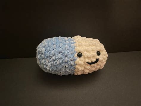 Mental Health Pill Plushy Etsy