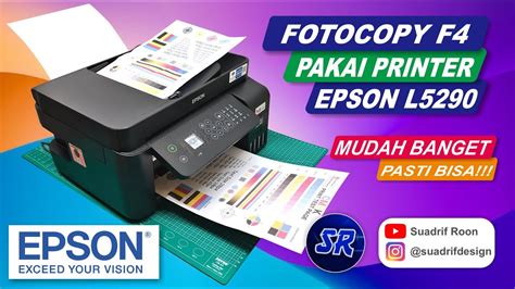 Cara Fotocopy Di Printer Epson L5290 Ukuran F4 YouTube