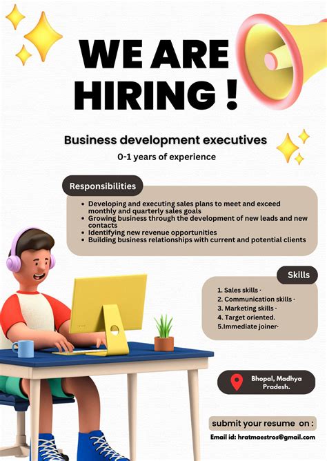 Maestros Infotech On Linkedin Hiring Businessdevelopmentexecutive Marketing Communication
