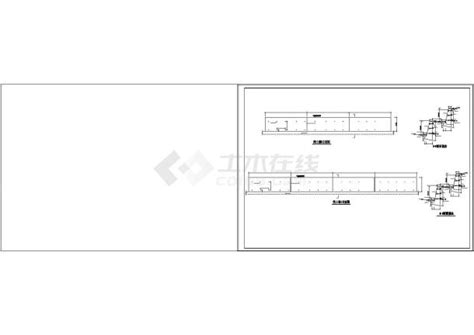 某工程毛石挡土墙结构cad施工图纸土木在线
