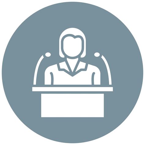 Premium Vector Woman Speech Vector Illustration Style