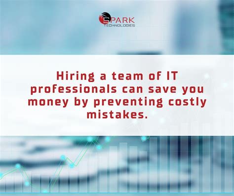 Spark Technologies Llc Ma On Linkedin Pro Tip Hiring A Team Of It Professionals Can Save You