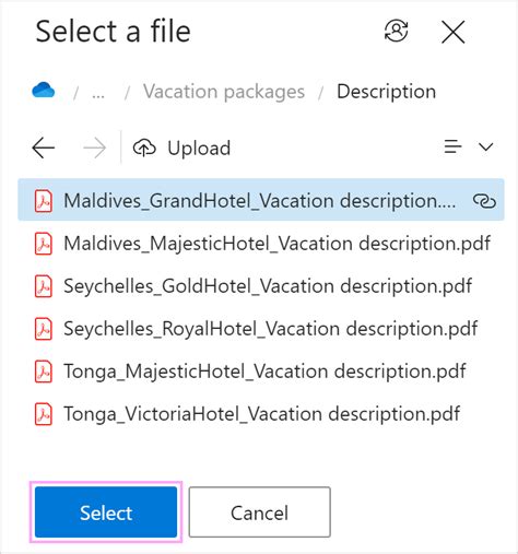 attach files from datasets with shared email templates for outlook