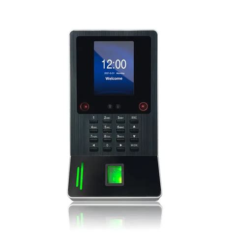 Biometric Face Recognition Fingerprint Access Control Terminal With Wifi Tcp Ip Attendance