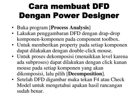 PPT PERANCANGAN DATABASE DENGAN POWER DESIGNER PowerPoint Presentation ID 5432731