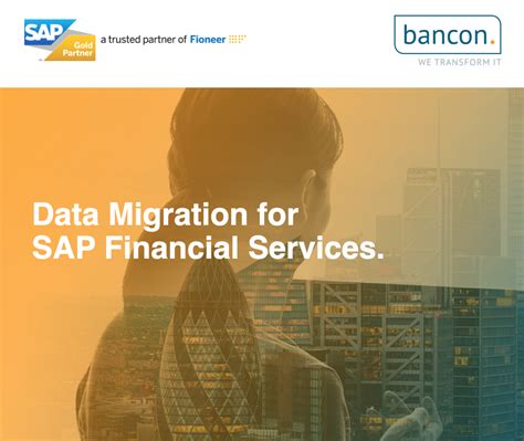 Data Migration For Sap Financial Services Bancon