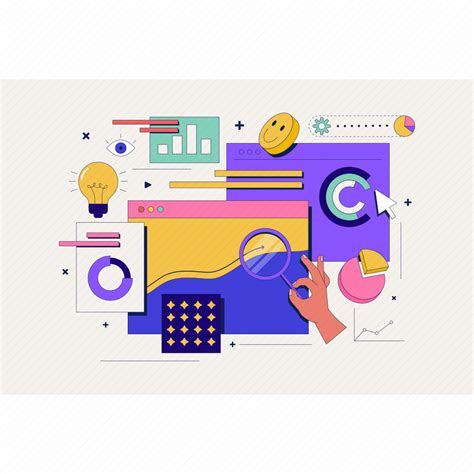 modern concept data analysis database analytics document icon