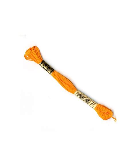 Siūlai siuvinėjimui DMC 741 MD Tangerine