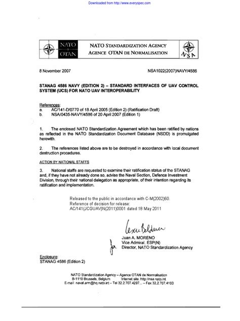 Standard Interfaces Of Uav Control System Ucs For Nato Uav Interoperability Pdf Internet