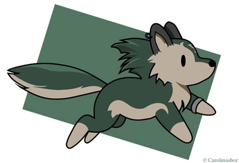 Chibi Wolf Link By Queencarolina On Deviantart