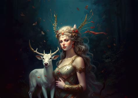 Download Greek Goddess Artemis Royalty Free Stock Illustration Image
