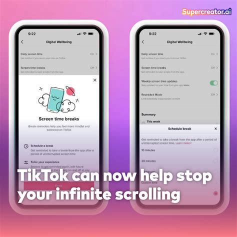 Tiktok Can Now Help Stop Your Infinite Scrolling