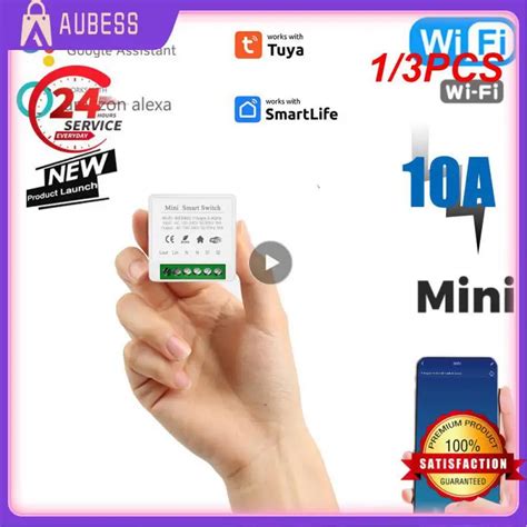 Tuya Mini WiFi Smart Switch Light Suporta 2 Way Timing Control M Dulo