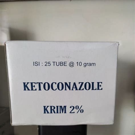 Jual Ketoconazole Krim 2 Harga Perbox Shopee Indonesia