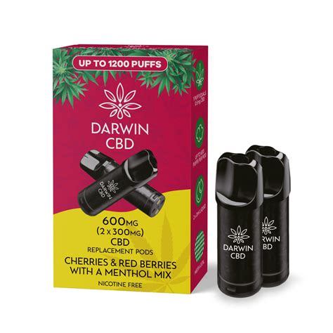 Darwin Replacement Pods 300mg Archives Darwin Cbd