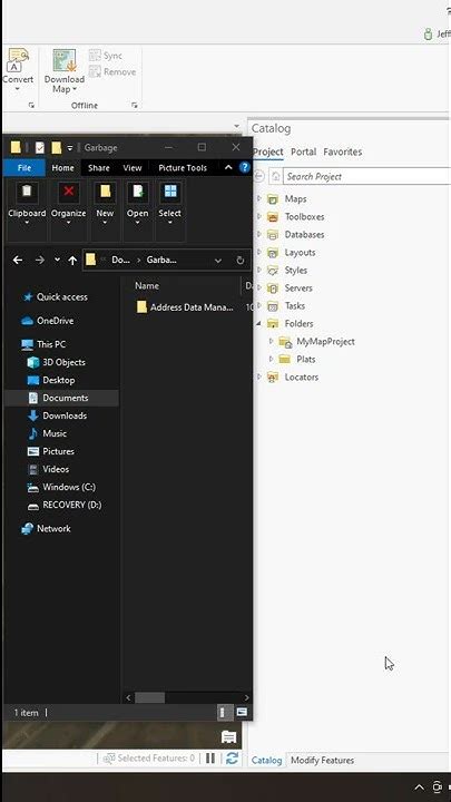 Arcgis Pro Tutorial Drag And Drop Folder Connection Shorts Youtube
