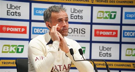 PSG l annonce de Luis Enrique sur Mbappé