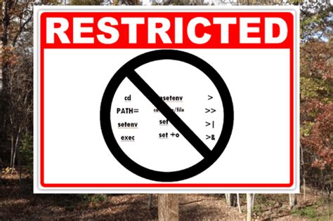 Restricted Shells Escaping Techniques