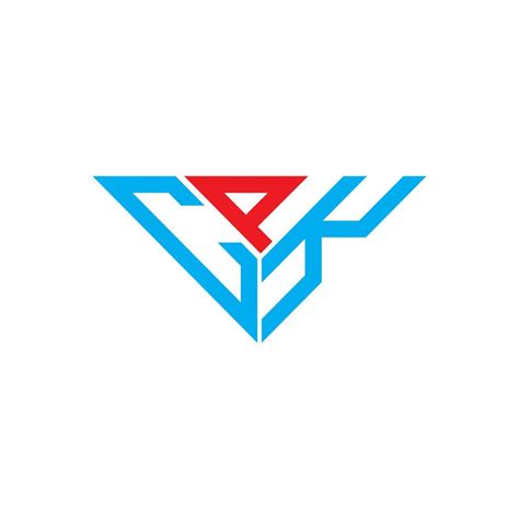 Cpk Letter Logo Creative Design With Vector Graphic Cpk Simple And Modern Logo In Triangle