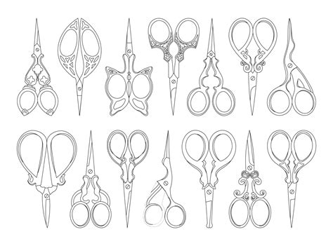 Scissors Outline Icon 45929401 Vector Art At Vecteezy