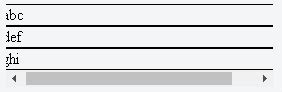 Html Forcing The Scroll Bar To Appear Without Line Break Stack