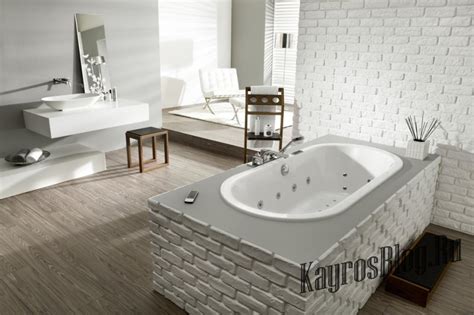 Формы и размеры джакузи в ванную комнату