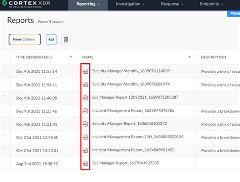 Solved Livecommunity Enabling Csv Export On Cortex Xdr Reports Livecommunity 465848