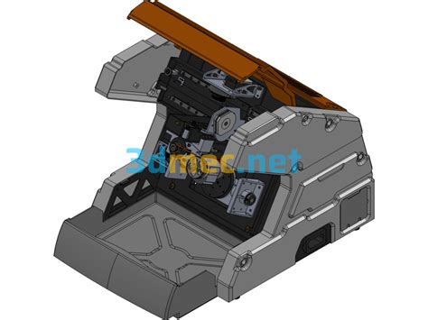 Japanese Desktop Cnc Milling Machine 3d Model Solidworks