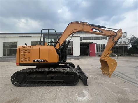 Sany Used Excavator 8t Digger Sany Sy75 Second Hand Used Excavators